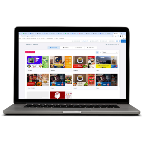 Info Digital Signage – Info is the digital signage for every market