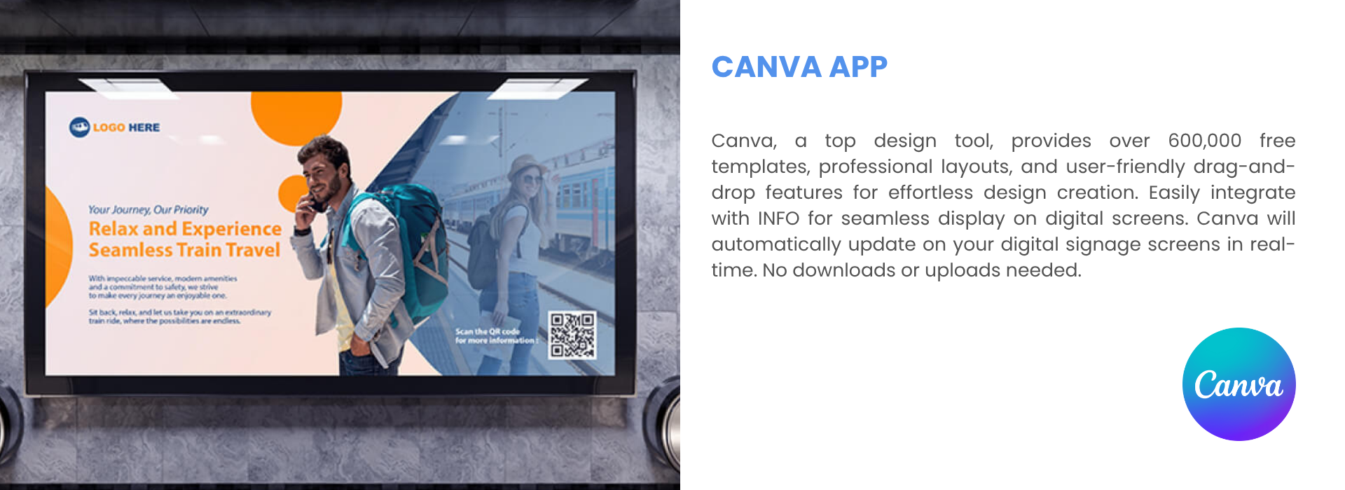 Info Digital Signage – Info is the digital signage for every market