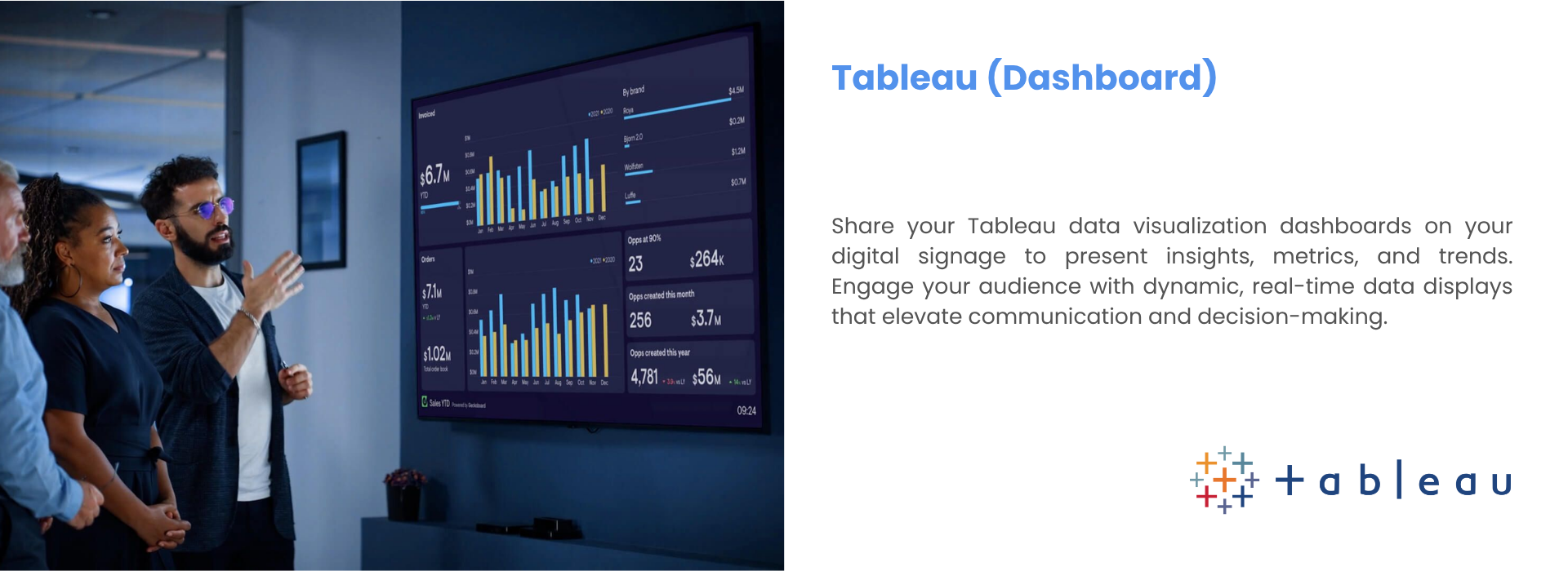 Info Digital Signage – Info is the digital signage for every market